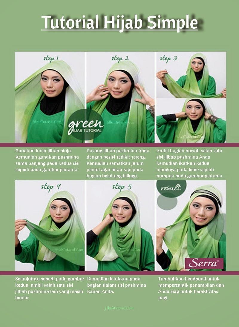 Simple Hijab Tutorial | Indonesian Hijab Tutorial