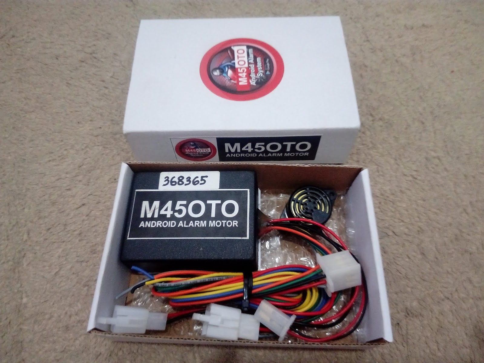 M45OTO.COM: Alarm Motor Keyless Hp Android M45OTO (Version BC01)