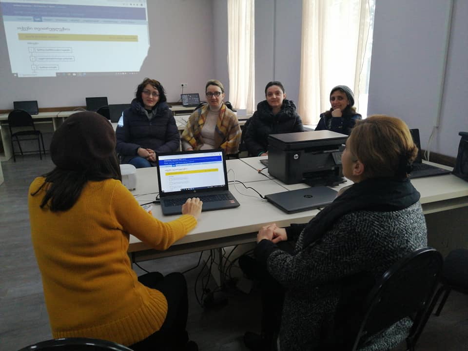 ხონის N3 საჯარო სკოლა ციფრული სკოლა სკოლის გუნდი