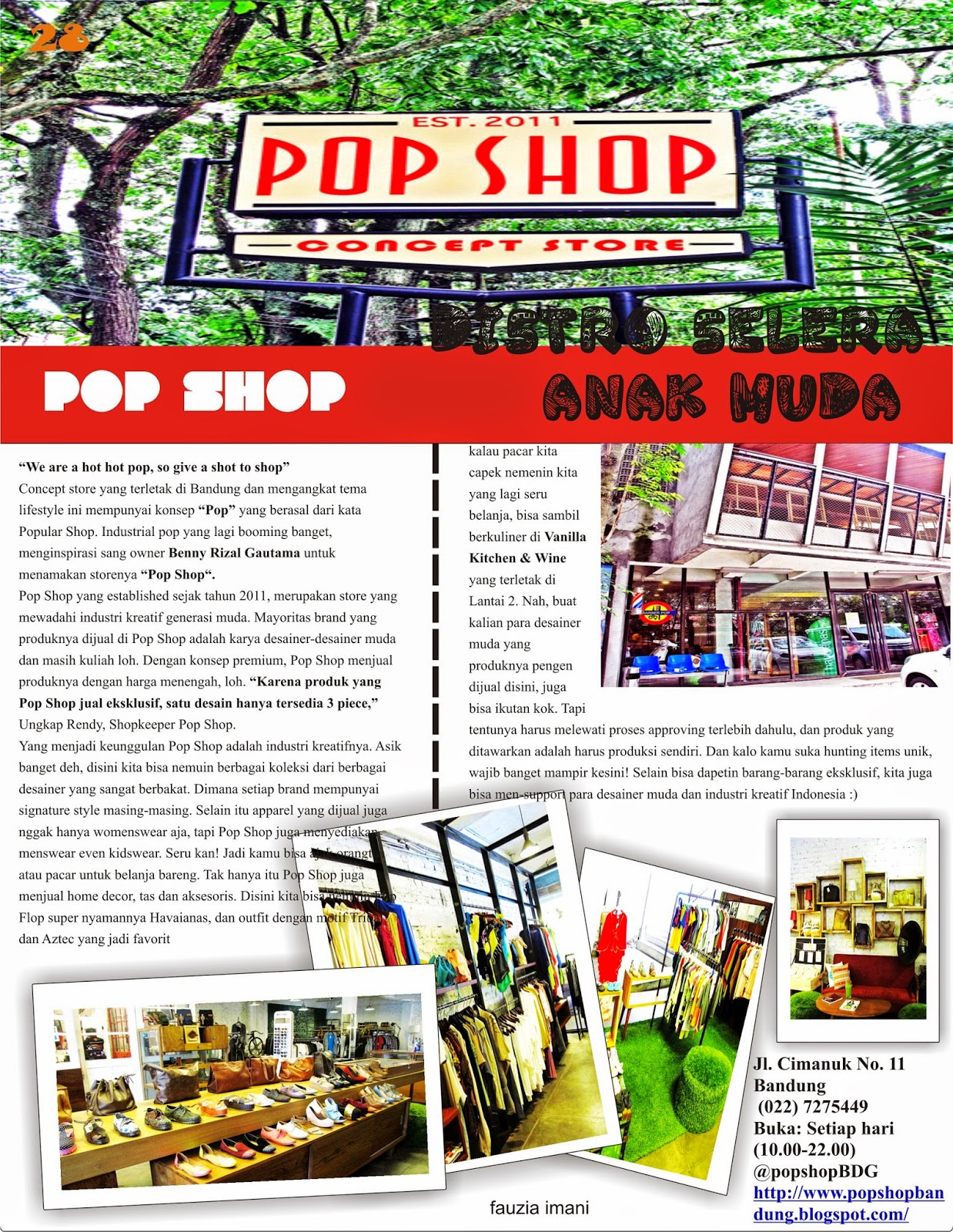 Deden Diki Septiana: Contoh Desain Layout Majalah