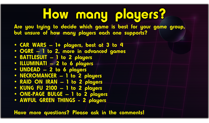 Tenkar's Tavern: Kickstarter - Pocket Box Games of the Eighties (Steve ...