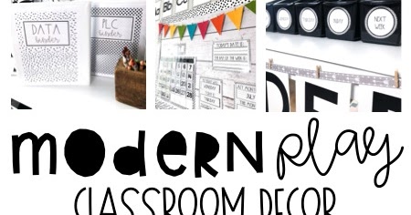 Modern Play Classroom Decor | The Lemonade Stand