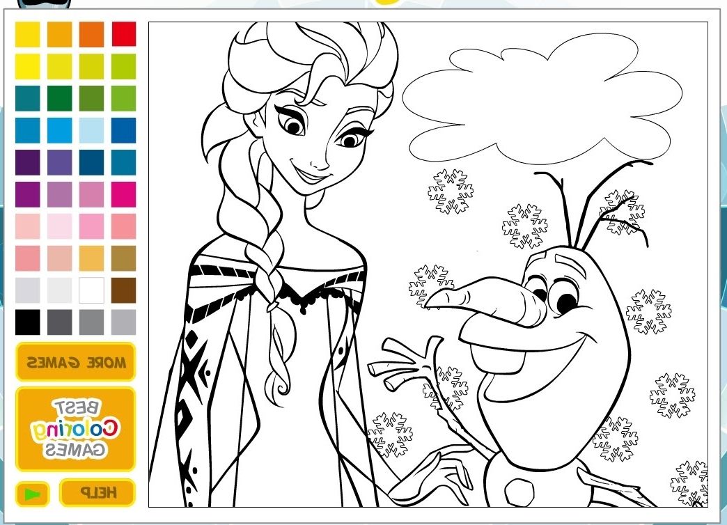 Online Coloring Pages For Kids - Fun Coloring