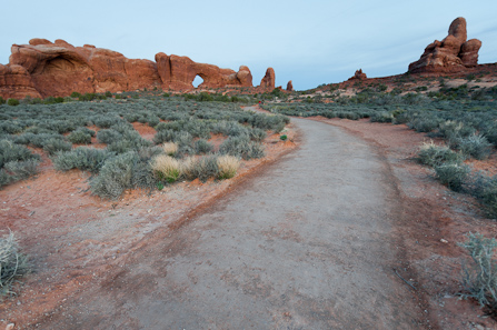 Day Hiking Trails: Kids will love hike on Arches' Windows Trail