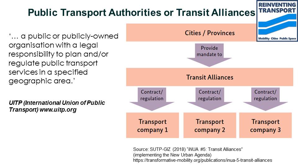 Shaping public transport