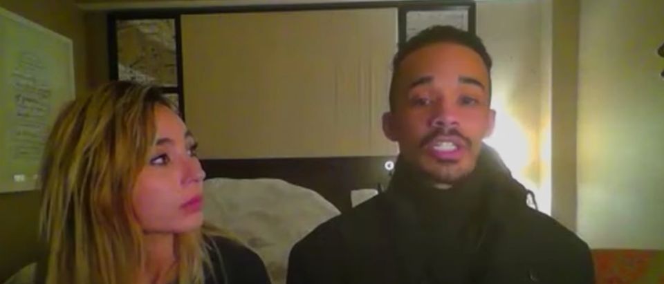 Seemorerocks: CNN’s Jade Sacker penetrating the Capitol with a member ...