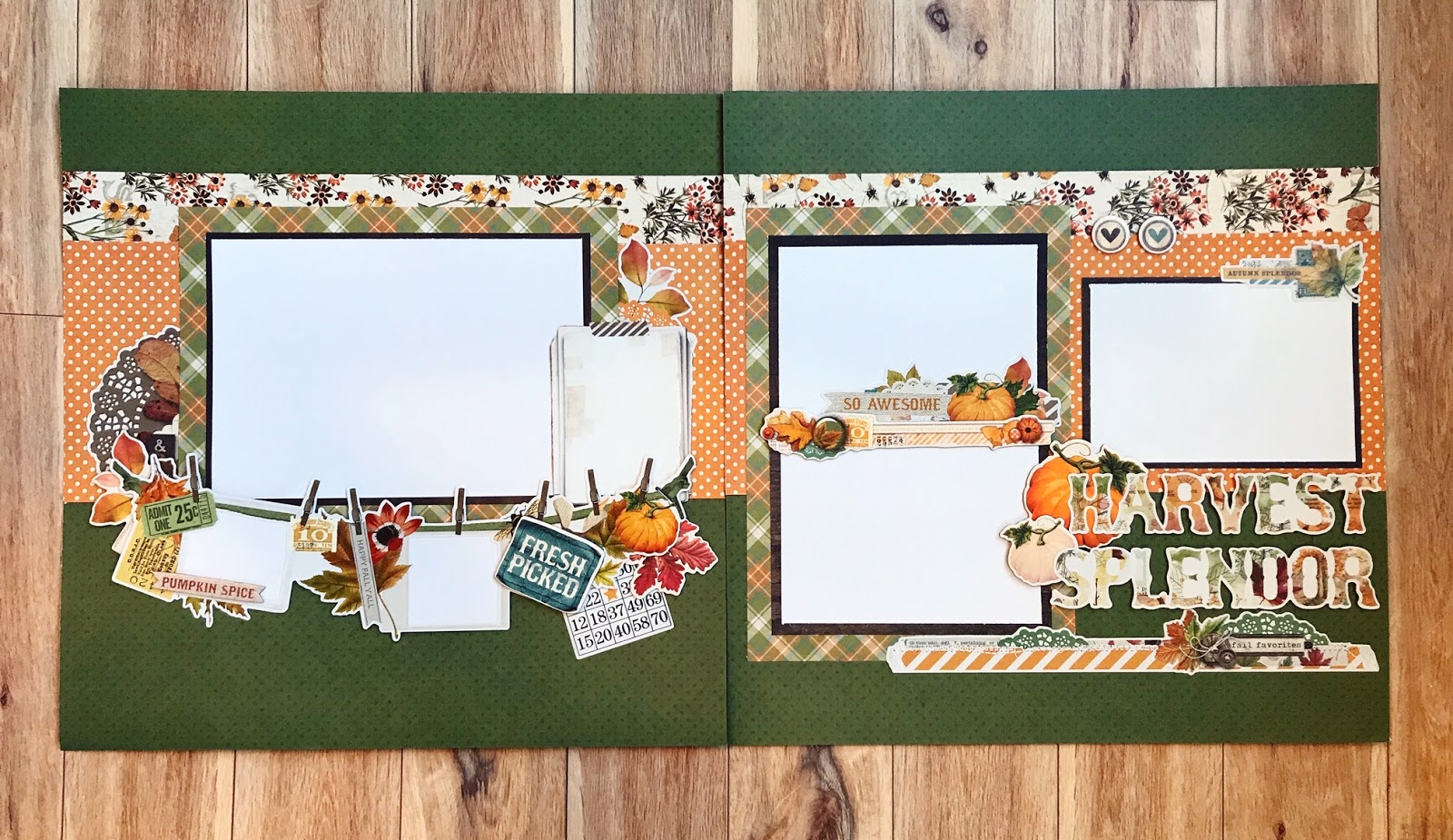 Scrap Shotz Snap Shotz: Simple Stories Autumn Splendor Layout Kit