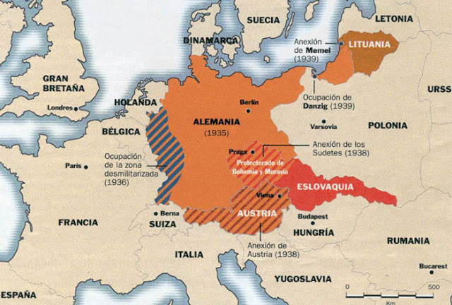 AULA DE GEOGRAFÍA E HISTORIA: Práctica 1. Expansionismo alemán 1936-1939