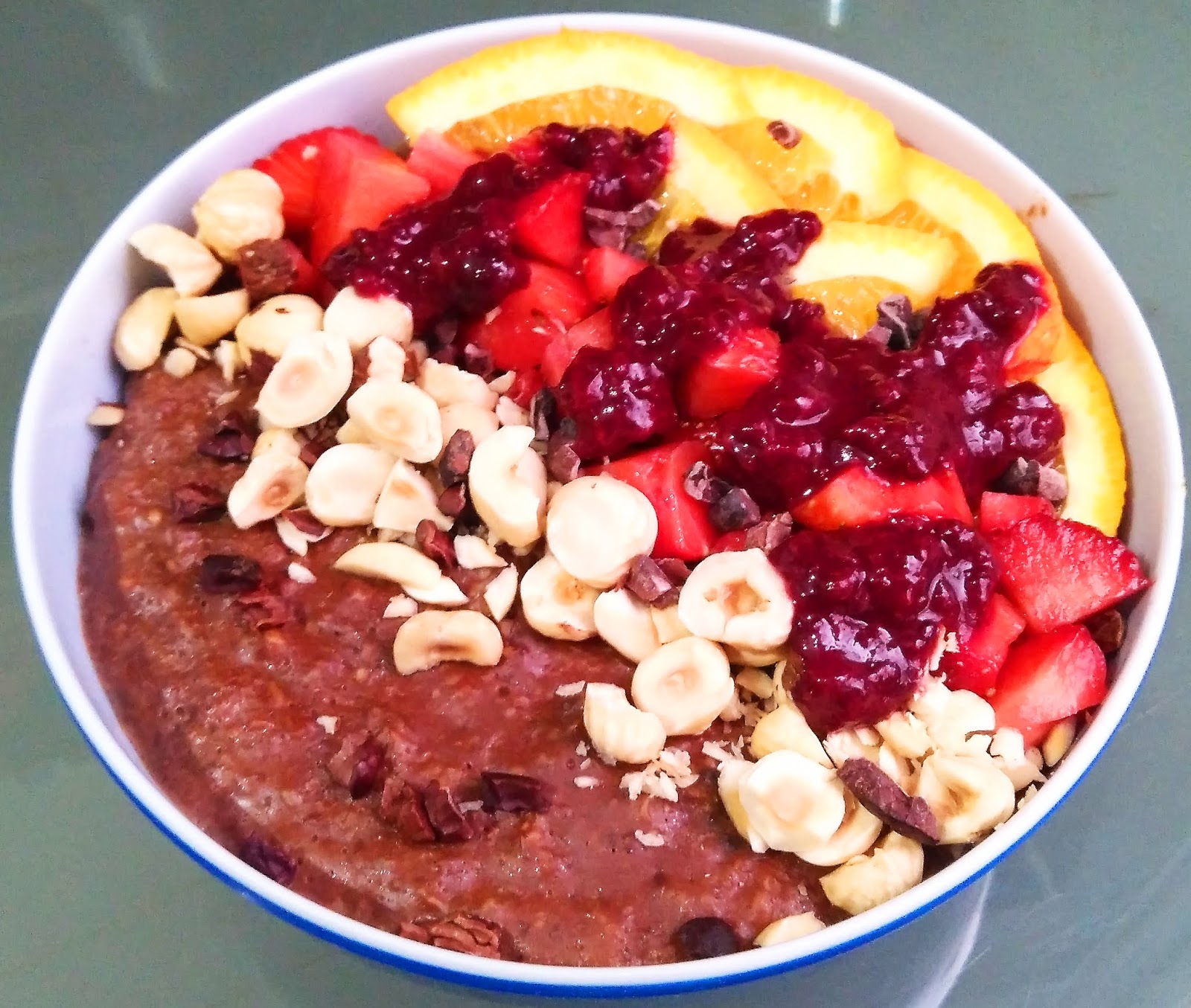 Porridge «crunch» con fruta