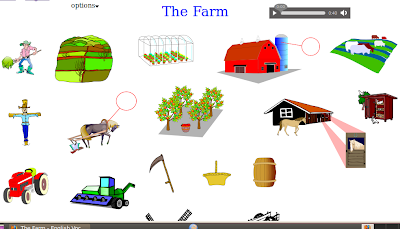 Aprende el vocabulario de la granja.-Inglés fácil para primaria