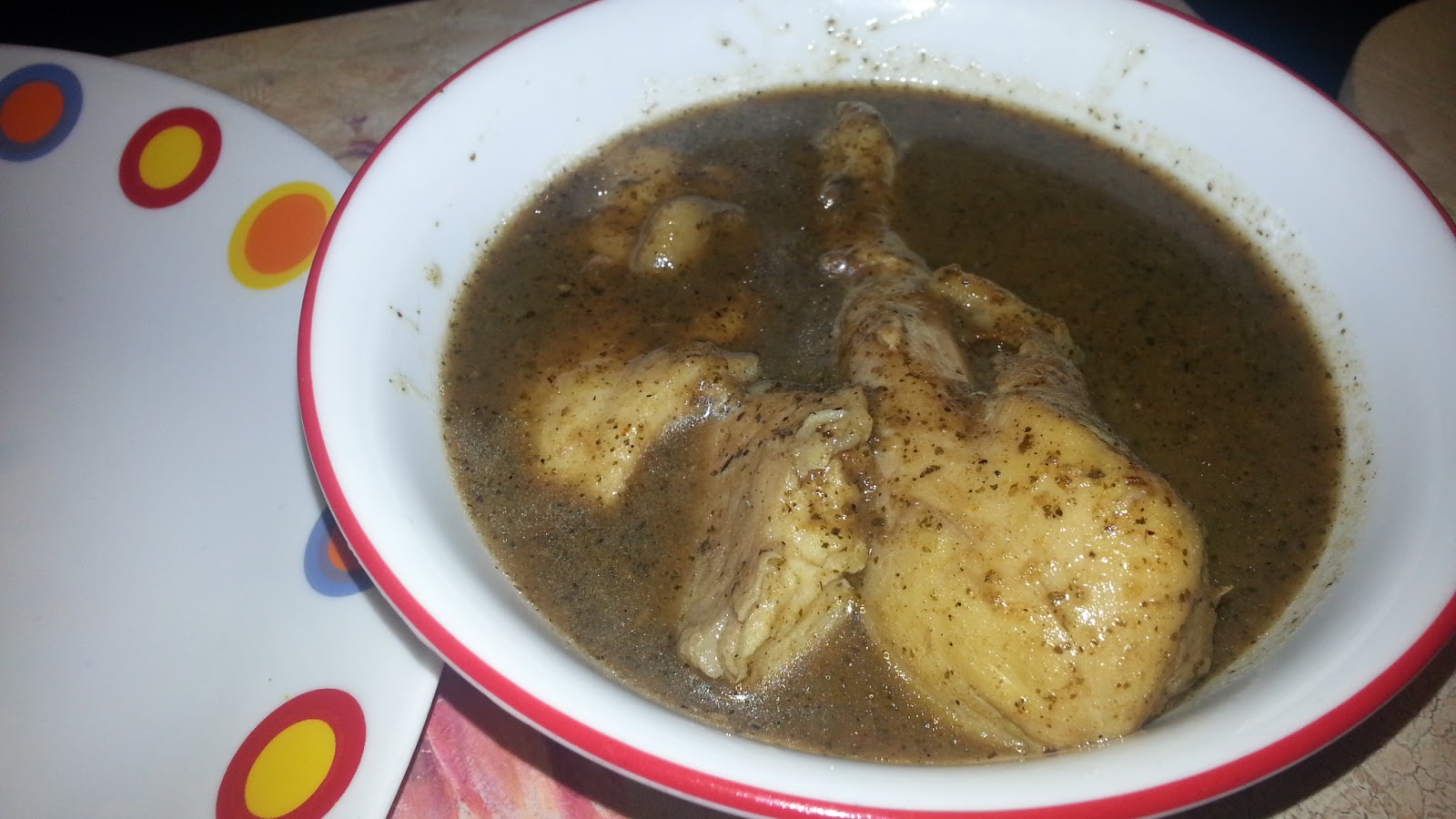 Myne Whitman Writes: How to Make Nsala Soup - also called White Soup