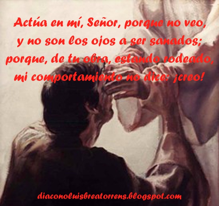 Diácono Luis Brea Torrens: Lectura orante del Evangelio del Miércoles ...