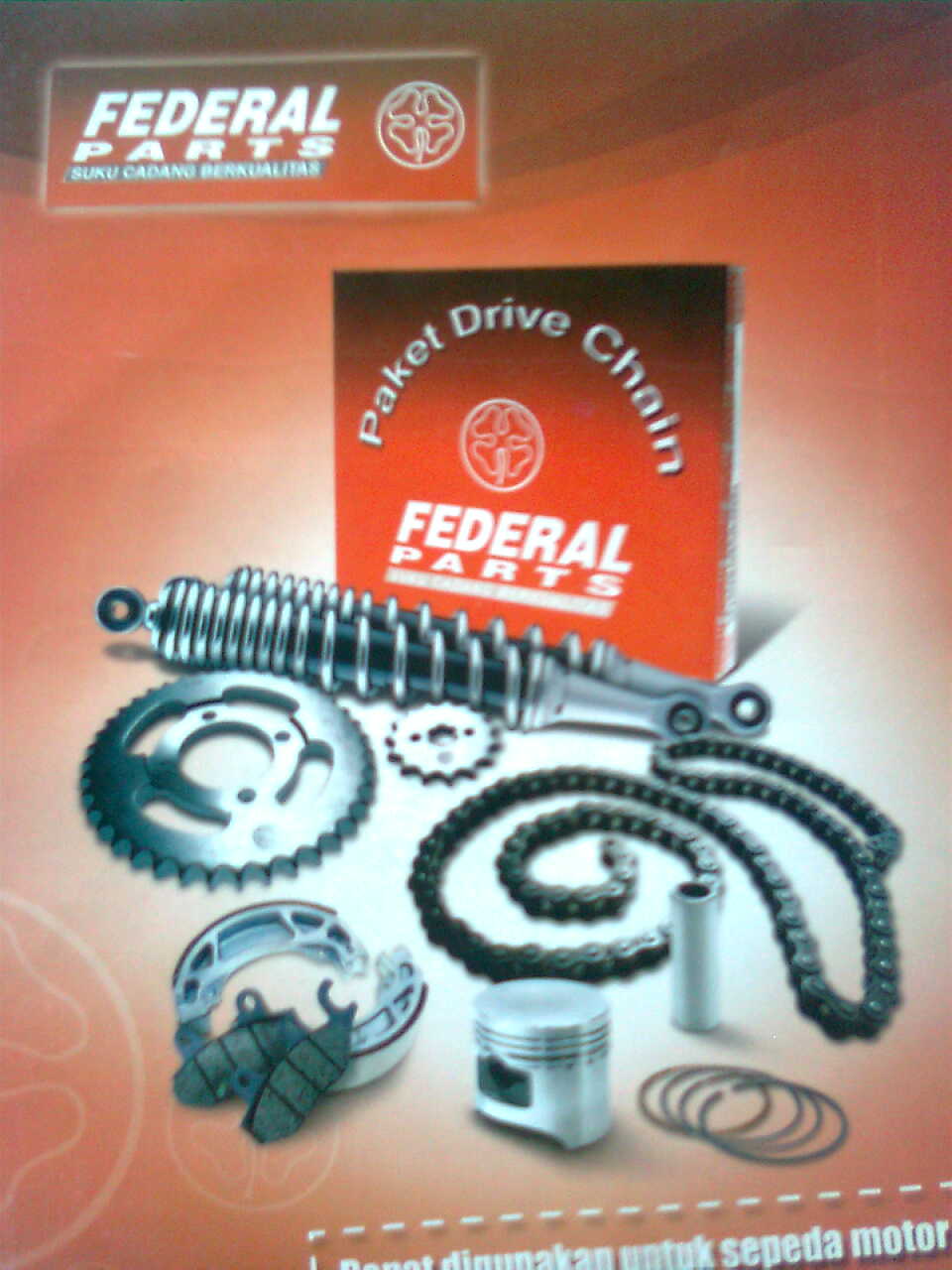 OTOPARTS RETAILER DEPO: federal parts suku cadang sepeda motor honda ...