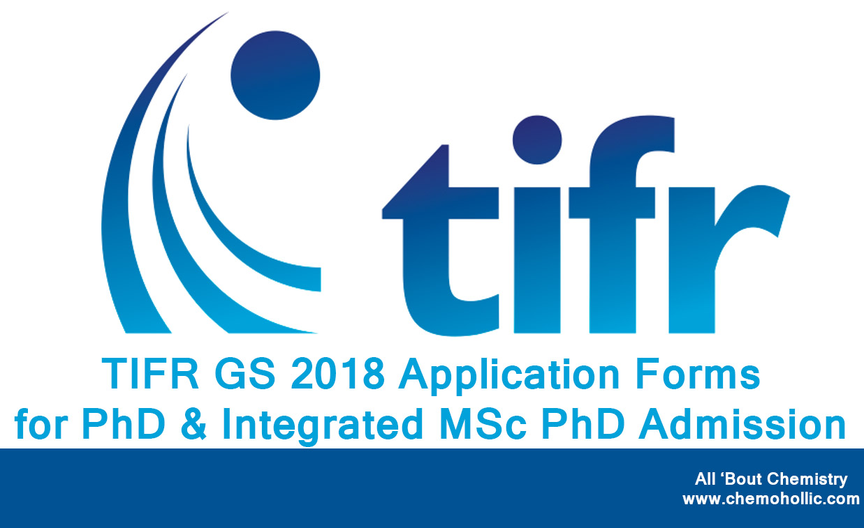 TIFR GS 2018 for PhD & Integrated MSc PhD Admission - All 'Bout Chemistry