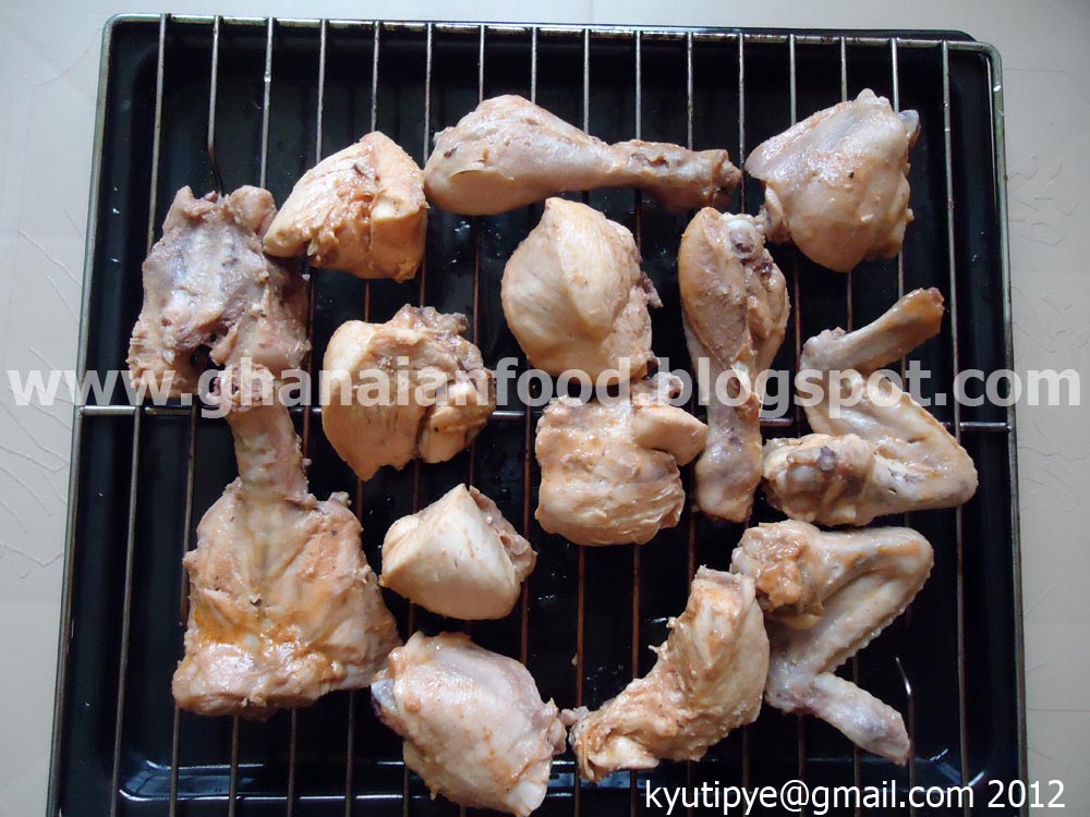 Ghanaian Food: Grilled Chicken