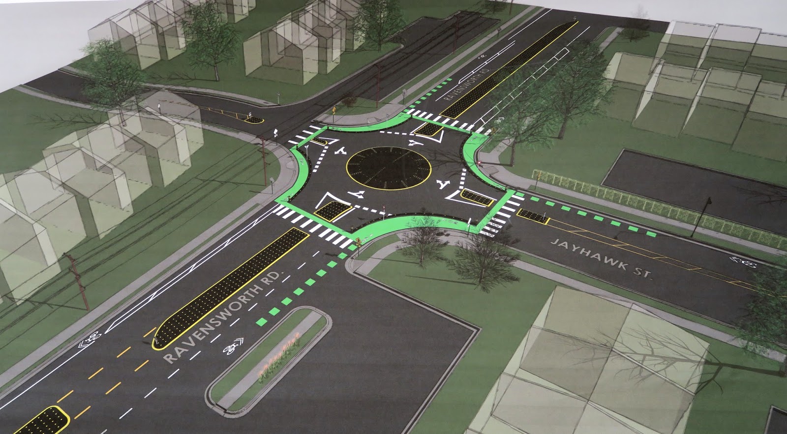 the Annandale Blog: Mini-roundabout would improve traffic flow on ...
