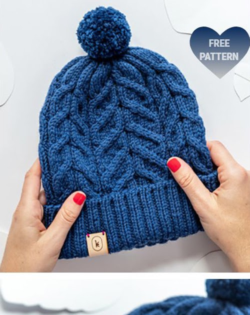 Amazing Knitting: Knit Unisex October Hat - Free Knitting Pattern