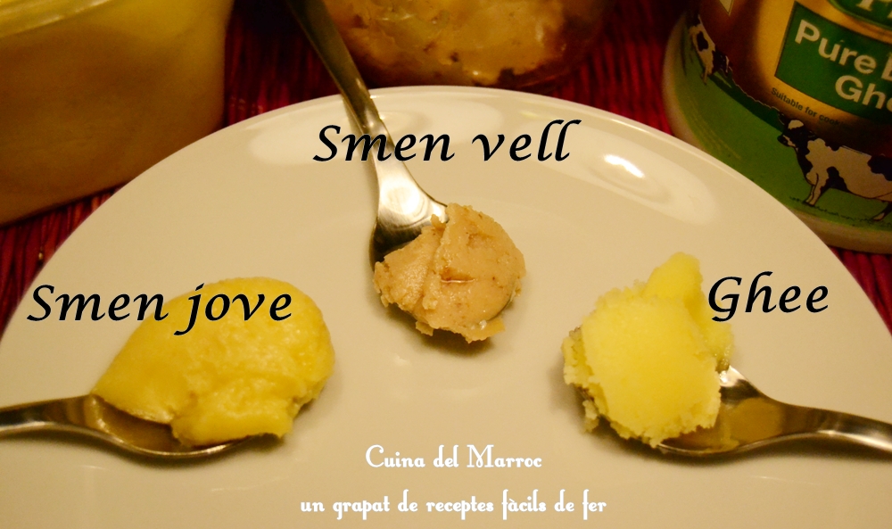 Receptes de cuina del Marroc: L'smen marroquí i el ghee, la mantega ...