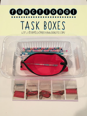 Little Miss Kim's Class: Functional Task Boxes
