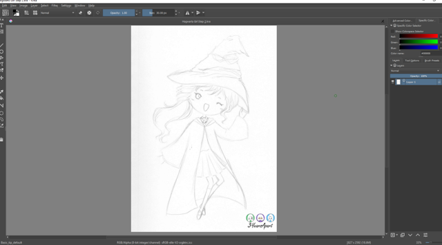 How I Start Drawing a Character Design | 3 Years Apart