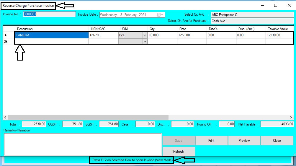 RCM Invoice List Help Guide