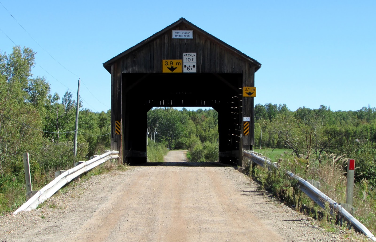 New Brunswick's Covered Bridges: Back Creek No. 2 (Hoyt Station)