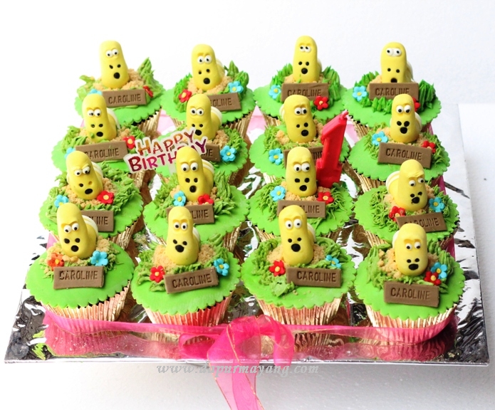 Order Kue Online Adiel Cakes by Dapur Mayang: Larva Cake for Caroline