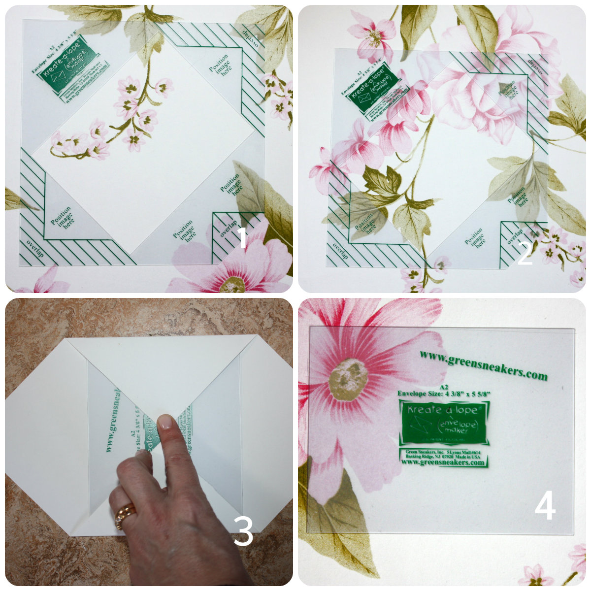 Peppermint Patty's Papercraft: Kreate-a-lope with wall paper!