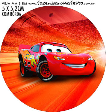 Cars 3: Free Printable Toppers or Labels - Oh My Fiesta! in english