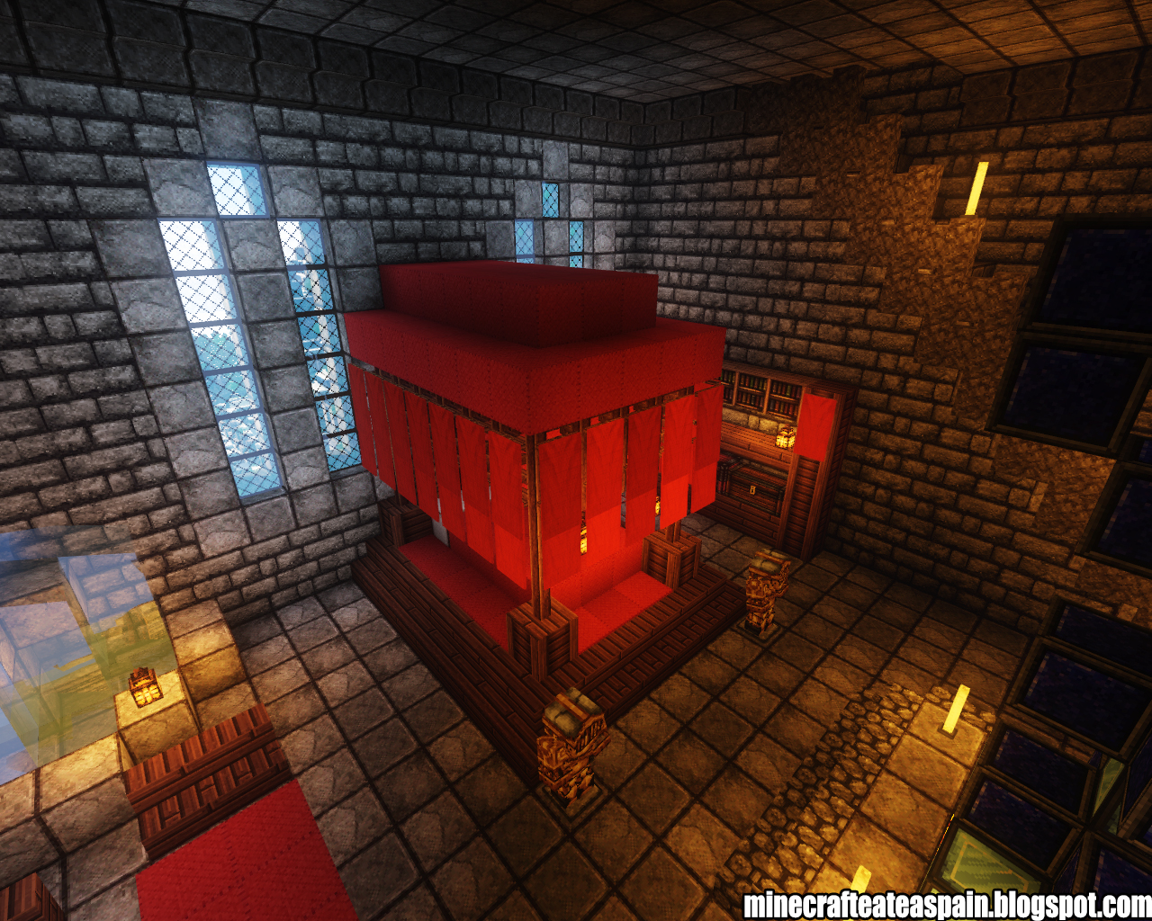 Creaciones Minecrafteate: Reino de Noriland, Castillo-Palacio en Minecraft.