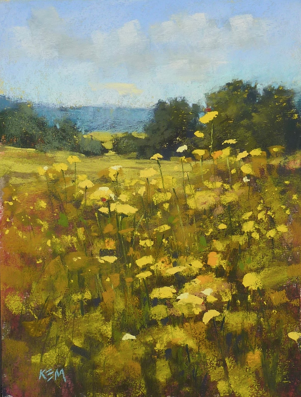 Painting My World: A Tip for Painting Authentic Meadows