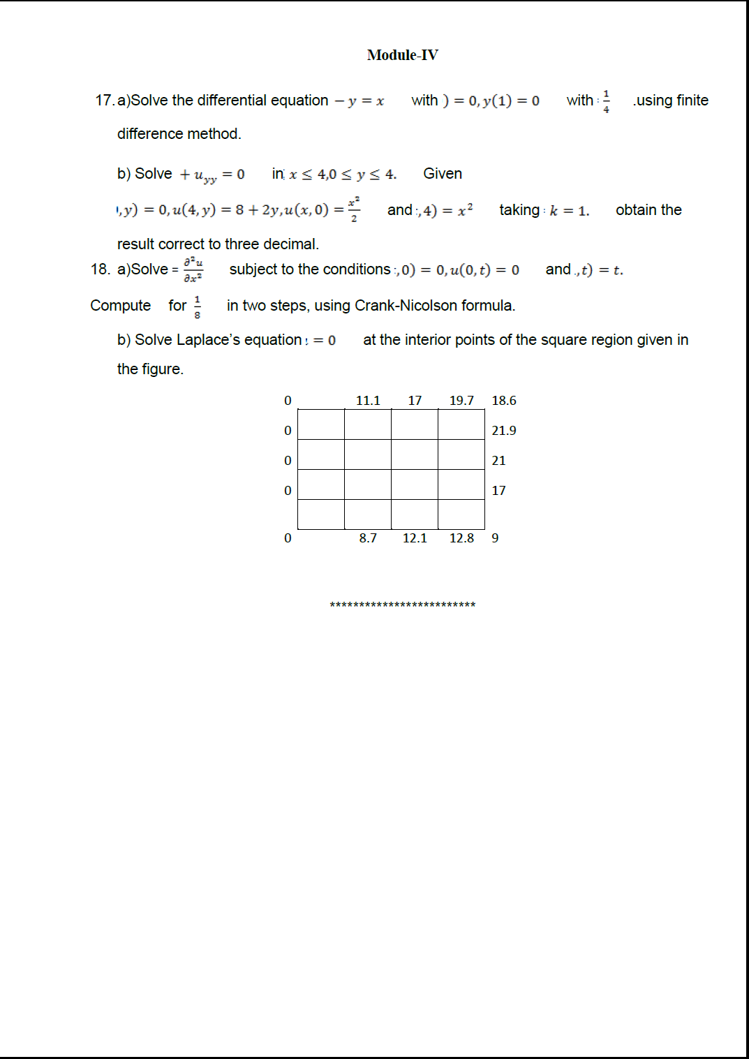 Kerala University B Tech Computational Methods In Engineering S 2016 Question Paper