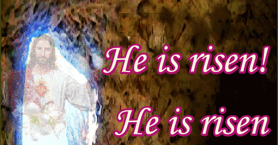 Archetypal Flame english: He is risen; He is risen, indeed - Gif picture