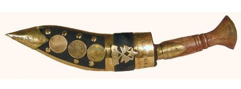 Gurkha Nepalese Dagger Naga Land Tibet Sacred Stones Amulet | Buy ...