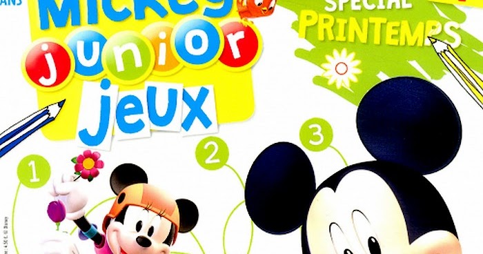 Collections Disney : Mickey Junior Jeux N°1