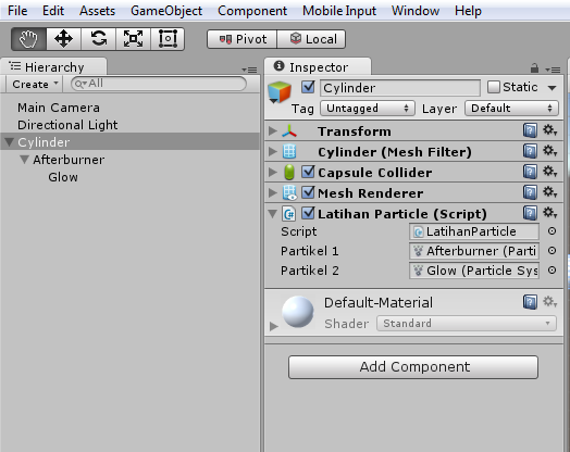 Unity C Tutorial Indonesia Basic 27 Particlesystem Unity C
