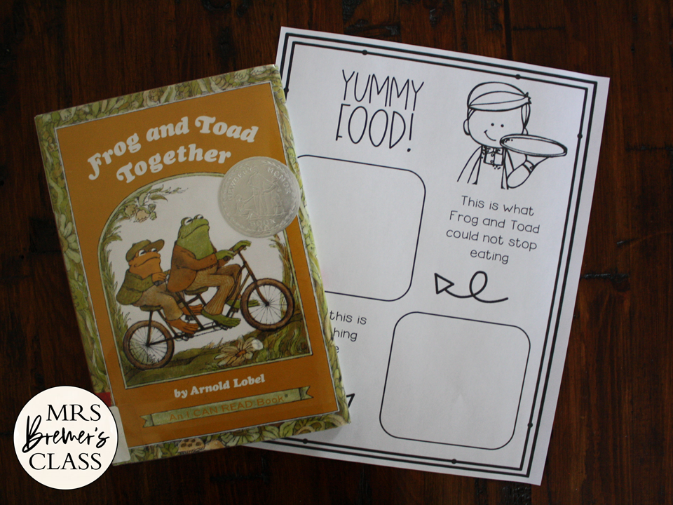 Frog and Toad Together | Book Study Activities | Mrs. Bremer's Class