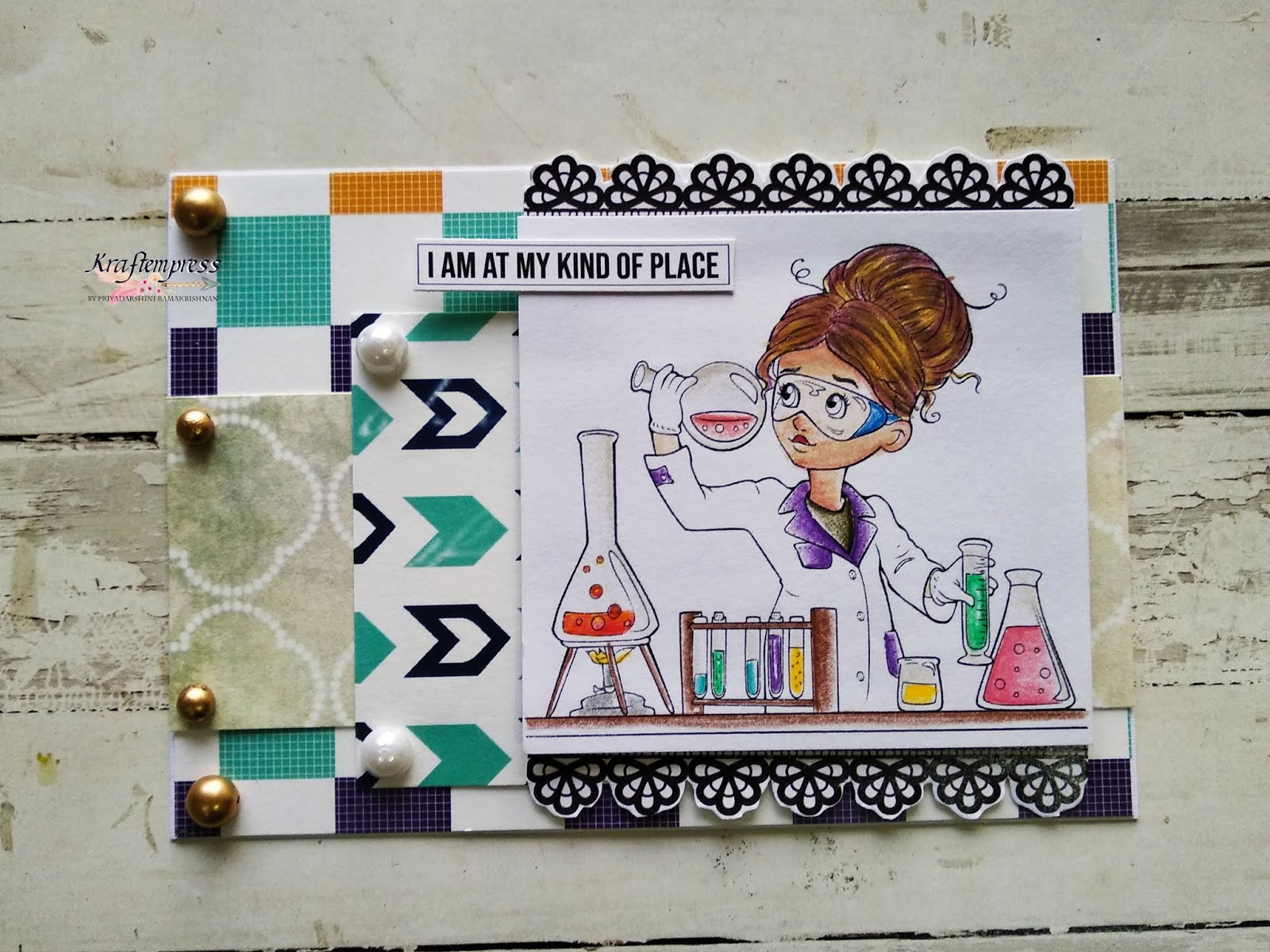 Kraftempress: Scientist card