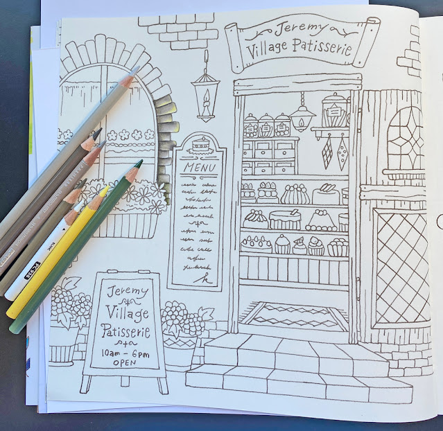 Scraps of Life: Coloring Therapy - Pastry Shop