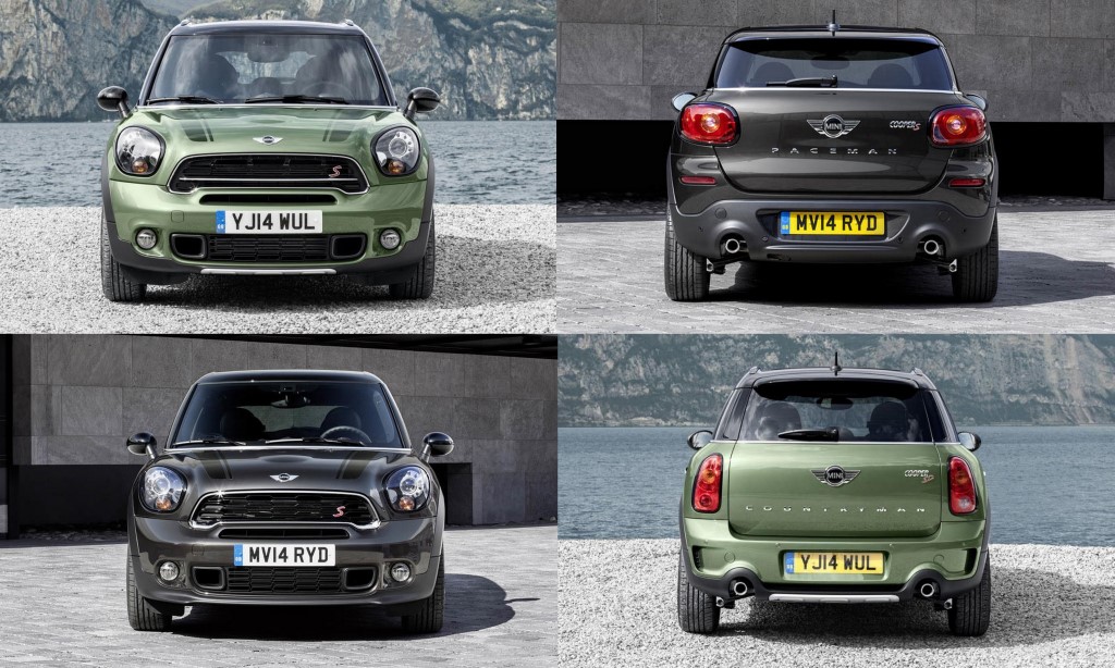 Jugando a los parecidos: MINI actualiza ligeramente a sus Paceman y ...