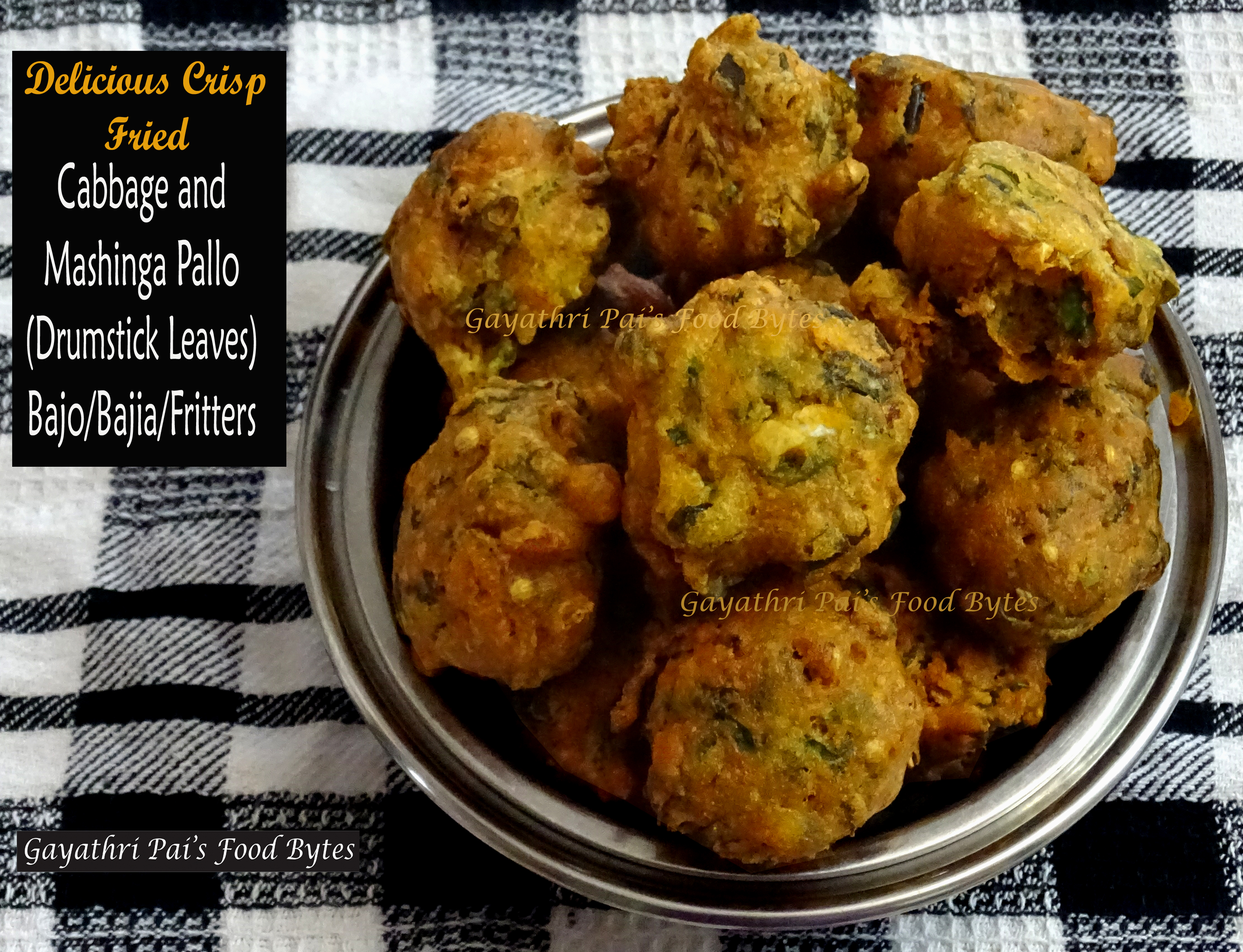 Gayathri Pai's Food Bytes: Cabbage Mashinga Palle (Drumstick Leaves ...