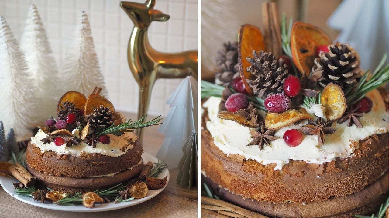 Recipe: Ginger alternative Christmas Cake | Dove Cottage