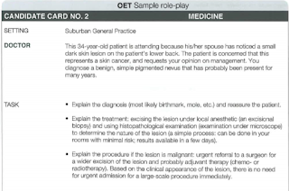 OET SPEAKING SUBSET: Practice material for Doctors and Nurses