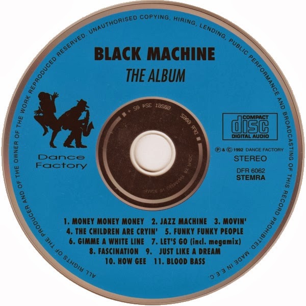 BLOG DO DJ: Black Machine - The album (1992)
