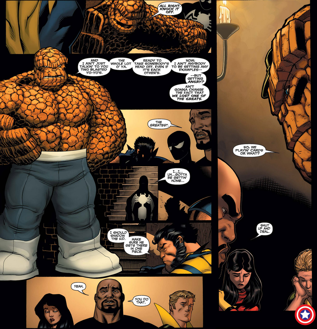 The Peerless Power of Comics!: Fallen Son--Crestfallen Friends