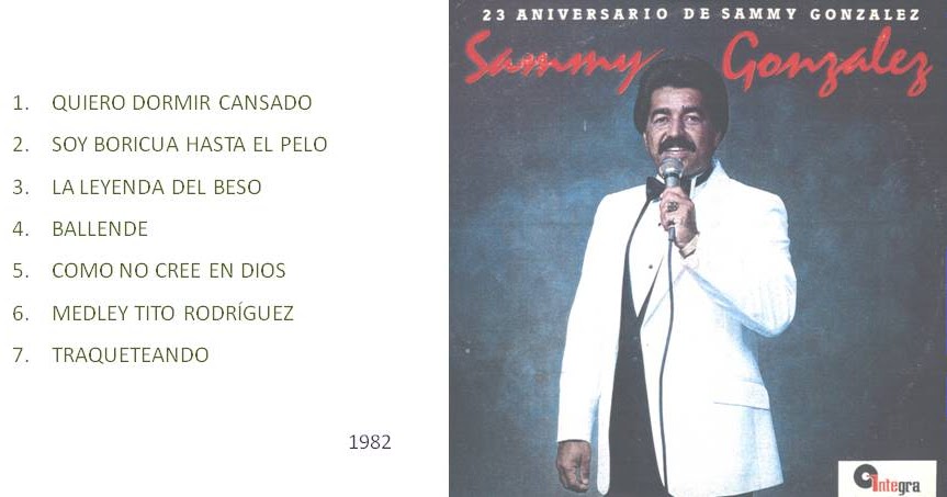 Salsa mayor: 464 - 23 años - Sammy gonzalez