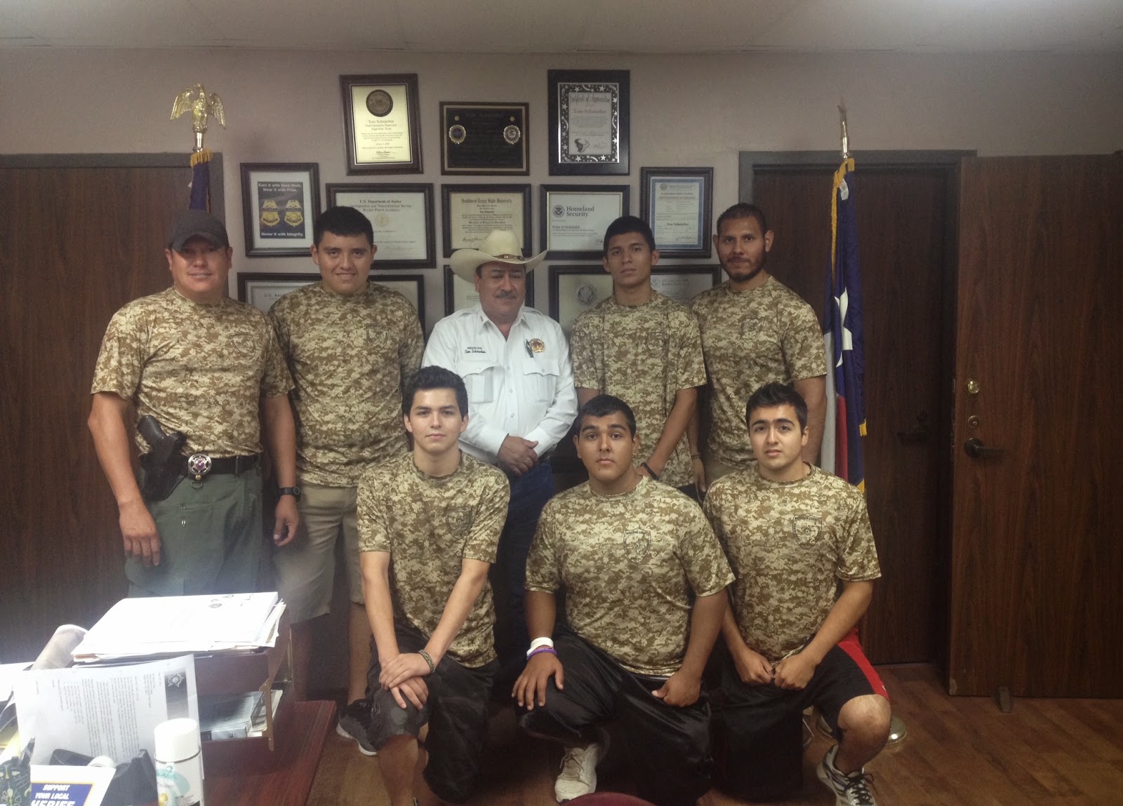 Maverick County Sheriff: Deputy Explorers Visit the Tom Bowles ...