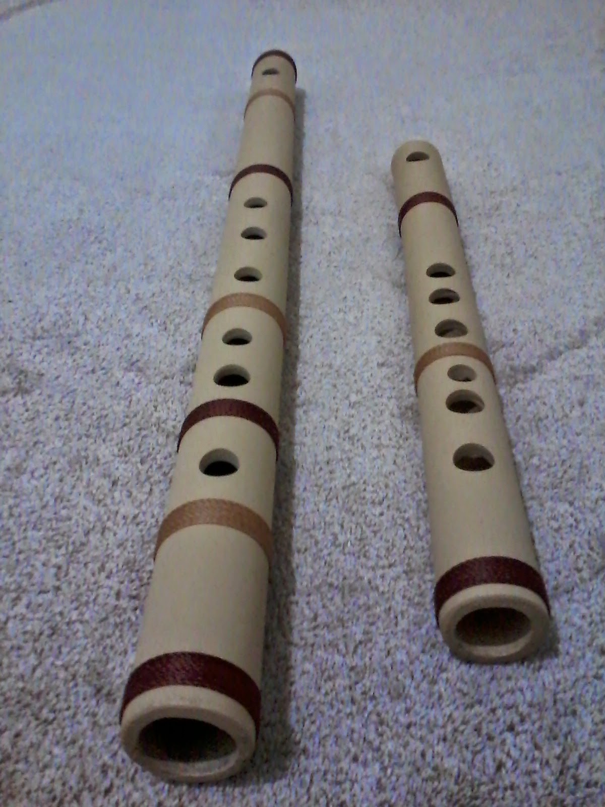 Flautas Transversais De Bambu Bansuri + Pífano Frete Grátis - Flautas ...