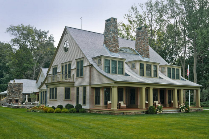 Lisa Mende Design: Pear Tree Point Beach House, Darien, Connecticut