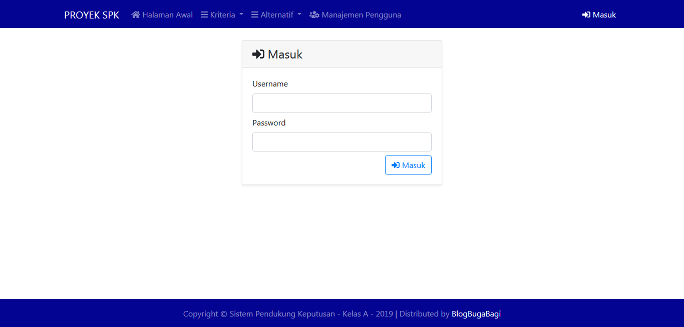 Source Code Php Spk Hybrid Metode Ahp Dan Saw Berbasis Web